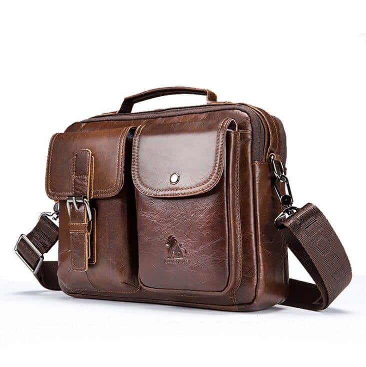 Sac à main homme vintage business • Vintage Univers